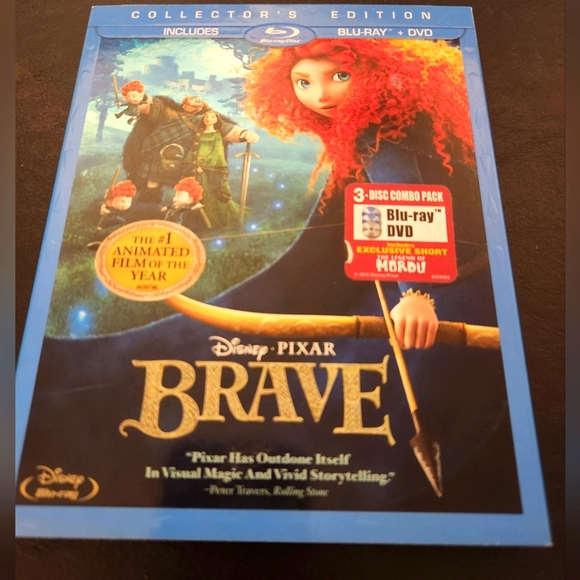 Disney | Media | Disney Pixar Brave Bluray Dvd Combo Pack | Poshmark